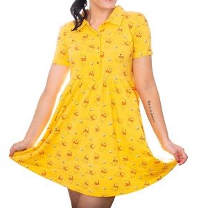 cakeworthy | Dresses | Nwt Cakeworthy Disney Winnie The Pooh Yellow ...